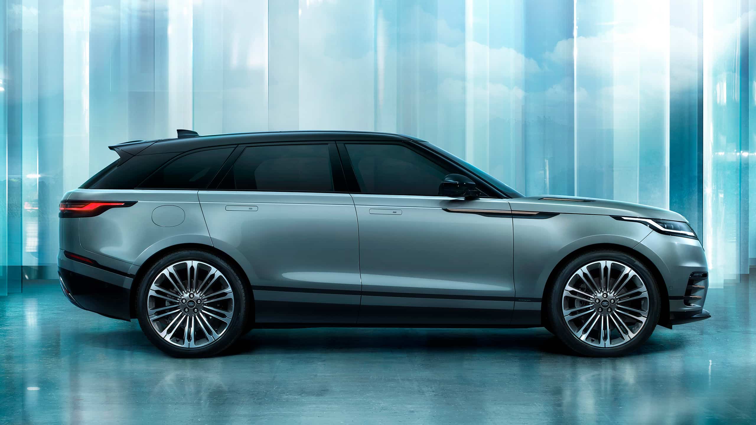 range rover side view