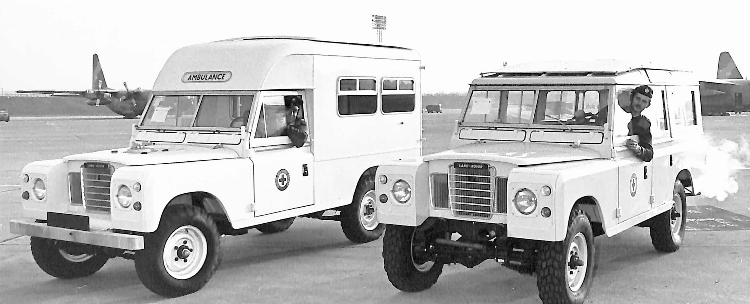 70 Years of Defender and British Red Cross Partnership