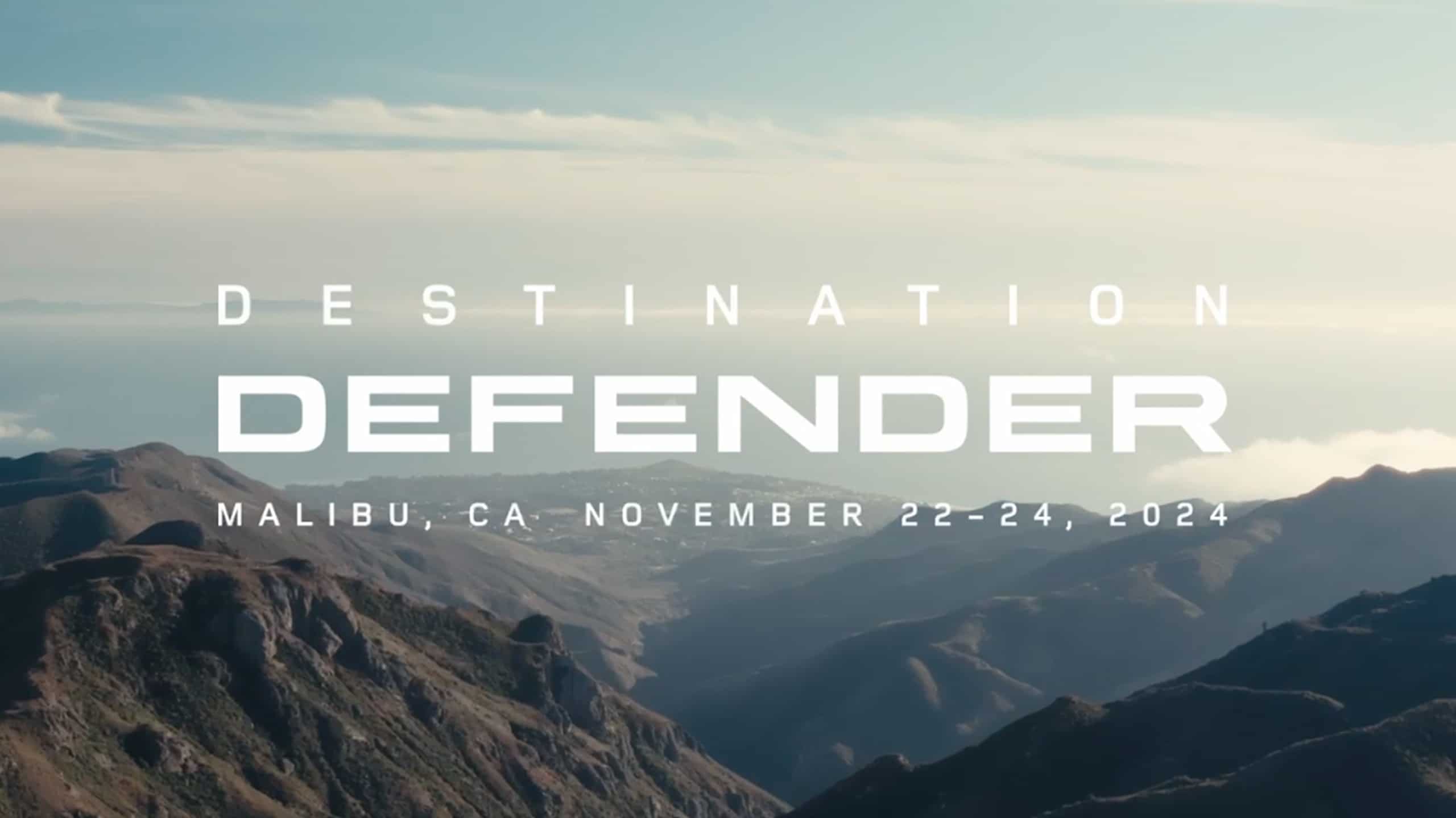 Destination Defender | The Adventure Experience | Land Rover